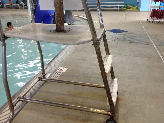 Why do indoor pools rust and corrode so easily?